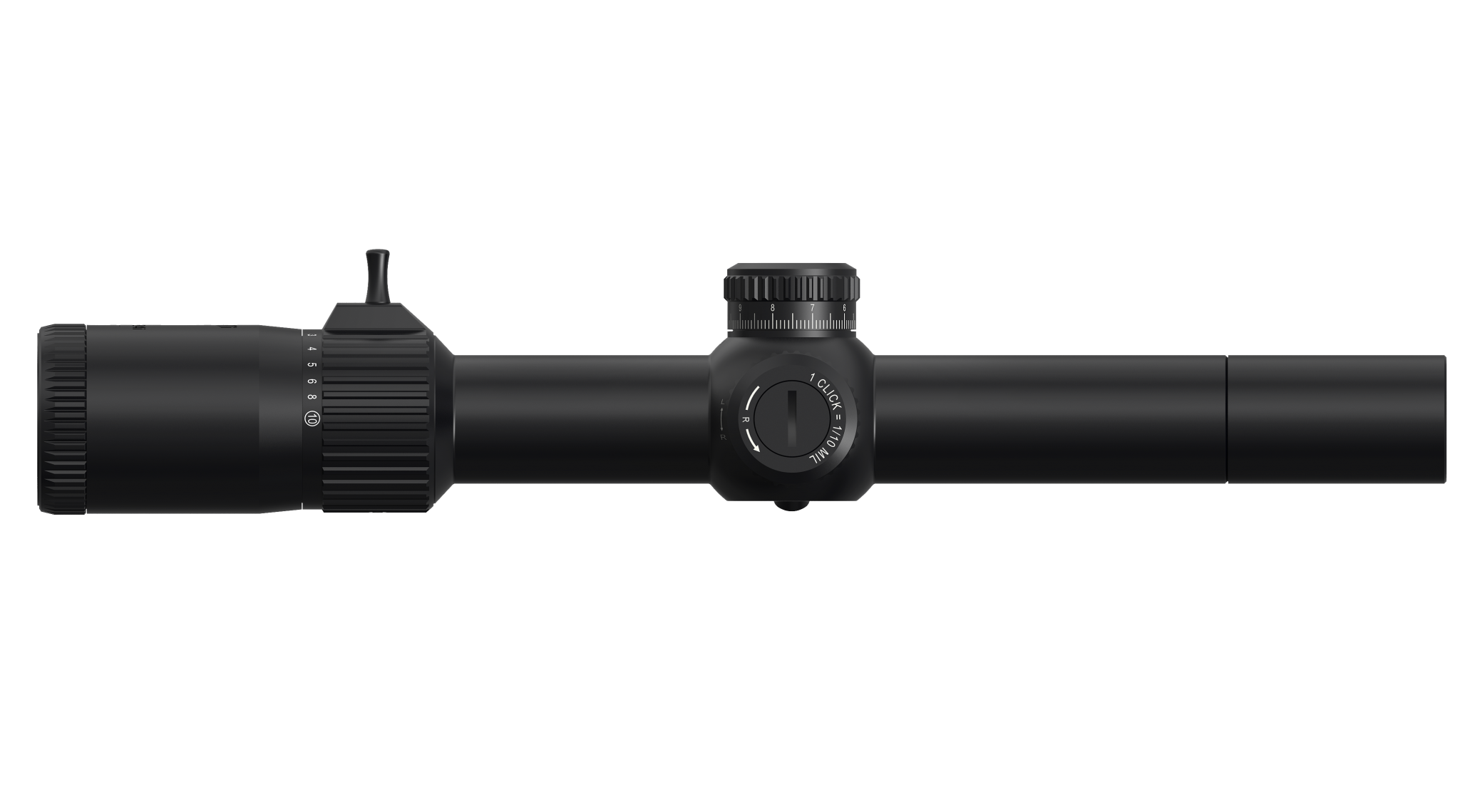 ENDURA S10i 1-10x24i SFP Riflescope MRAD | Falcon Optical Systems