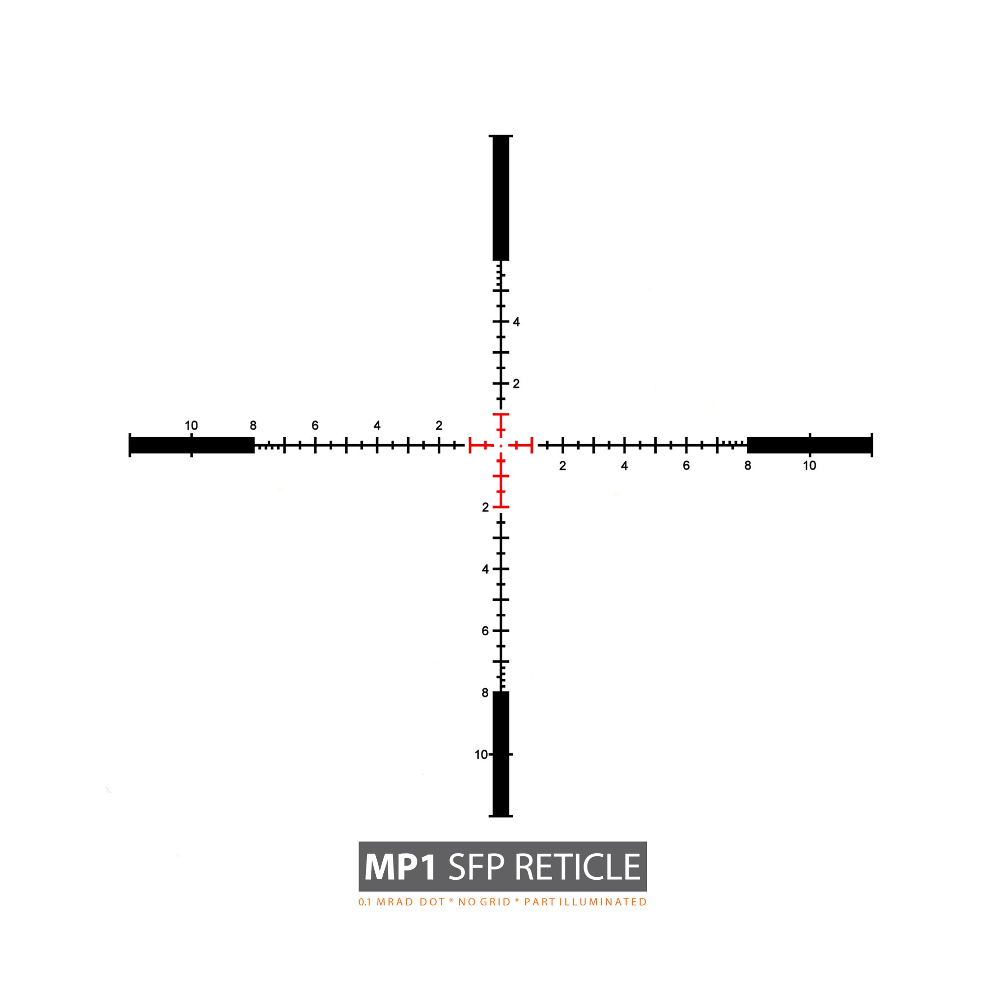 ENDURA S10i Plus 1-10x24i SFP Riflescope MRAD | Falcon Optical Systems