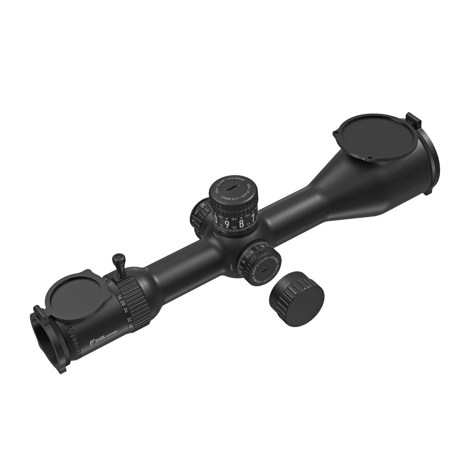 S40i+ 4-40x58i ED Riflescope MRAD | Falcon Optical Systems