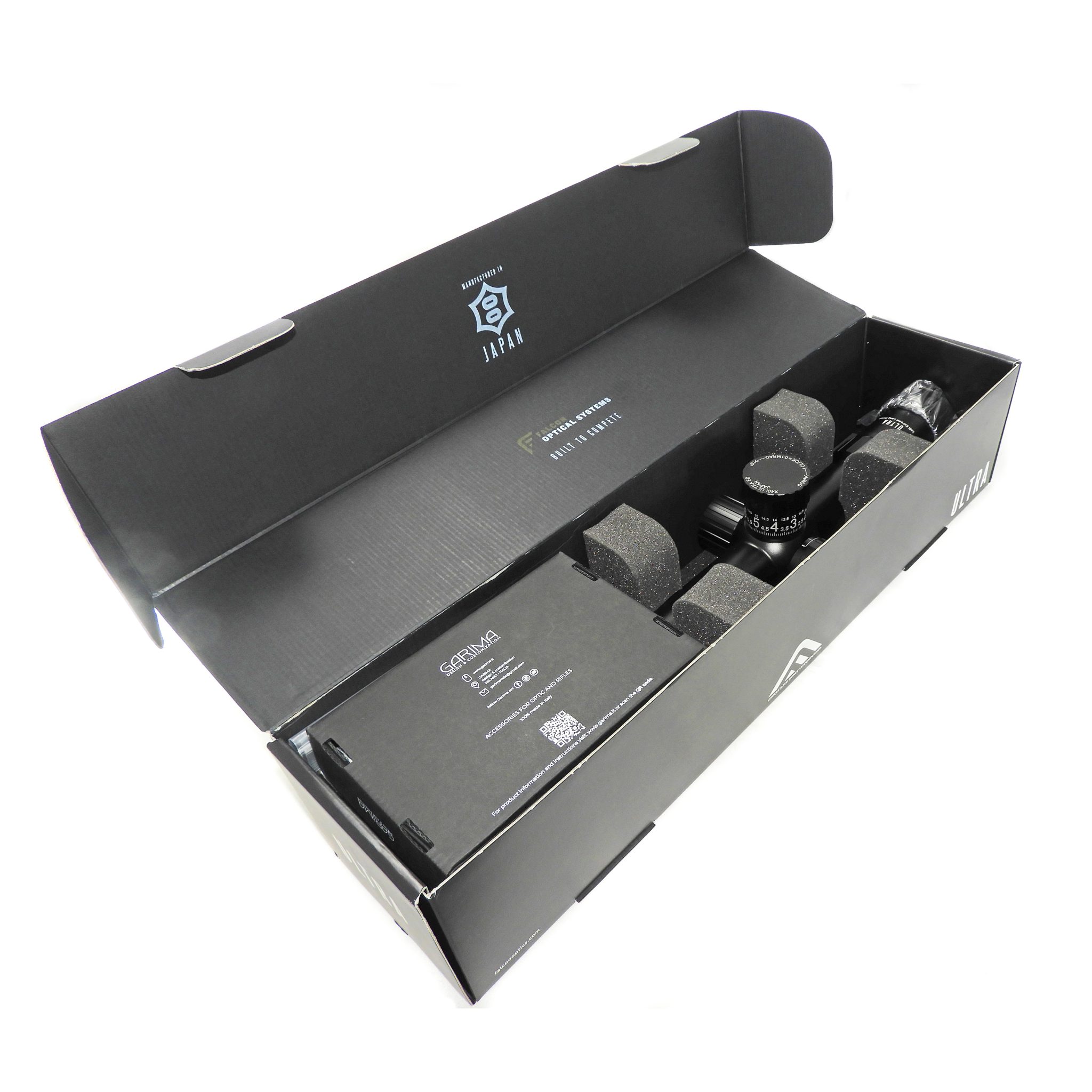 X40i Ultra ELR 5-40x56i FFP ED Riflescope MRAD | Falcon Optical Systems